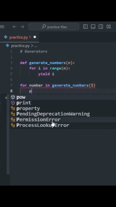 Generators Python Pythonprogrammingcodinglearnpython