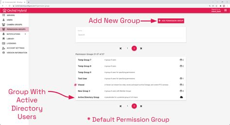 Add A Permission Group For Active Directory Orchid Fusionhybrid Vms Administrator Guide 233