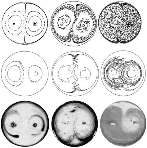 Poincaré Sections Stroboscopic Images Row I Actual Passive Tracers