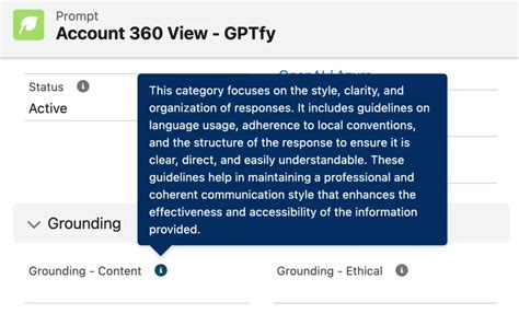 Configuring Grounding Rules In Salesforce