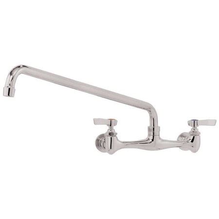 Advance Tabco K 119 Splash Mount Swivel Nozzle Faucet W 16 Spout And 8