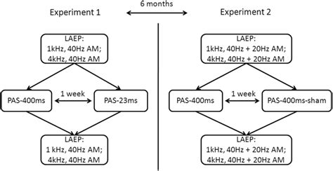 General Design Of Experiments 1 And 2 And Intervals Between Experiments