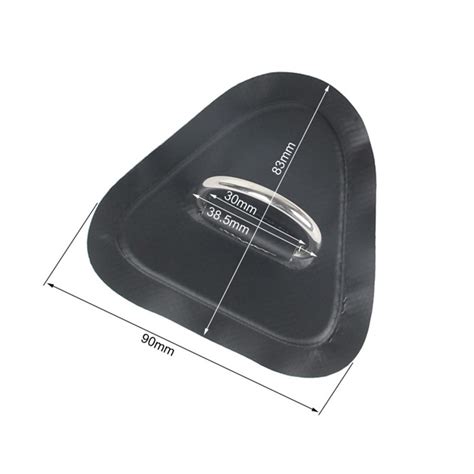 Surfboard Dinghy Boat Pvc Patch Triangle D Ring Pad Patch Raft Boat