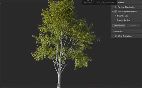 Treezy Dynamic Trees Limitless Tree Customization Blender Market