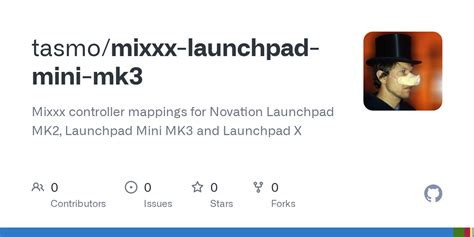 Github Tasmo Mixxx Launchpad Mini Mk3 Mixxx Controller Mappings For