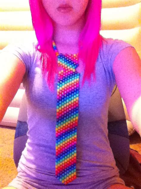 My First Kandi Tie By Highonramen Kandi Photos On Kandi Patterns