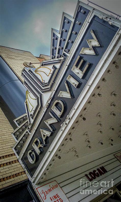 Grandview Theatre Photograph By Mark Triplett Fine Art America