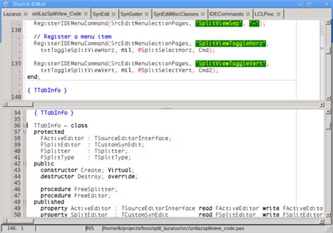 My First Lazarus Plugins Split Lazarus לראות שונה