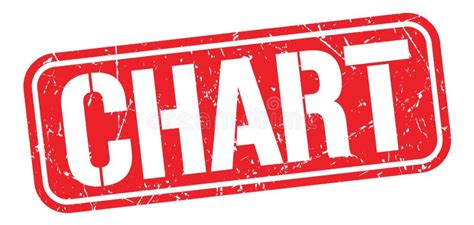 Chart Text Written On Red Stamp Sign Stock Illustration Illustration