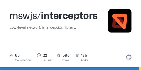 github mswjs interceptors low level network interception library