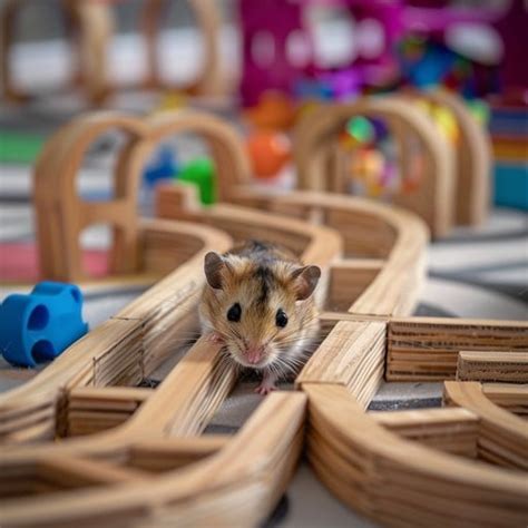 Free Hamster On Tracks Image Hamster Tracks Playroom Download At