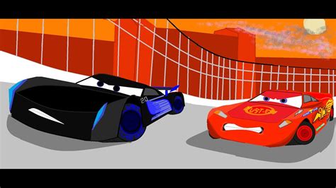 How To Draw Lightning Mcqueen And Jackson Storm