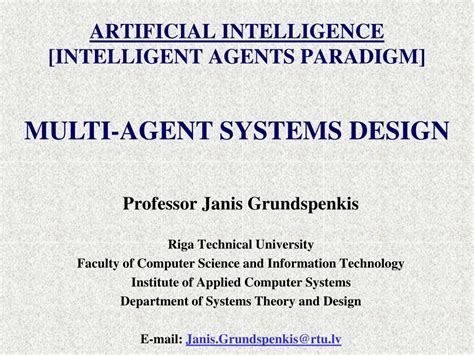 Ppt Artificial Intelligence Intelligent Agents Paradigm Powerpoint Presentation Id3946033