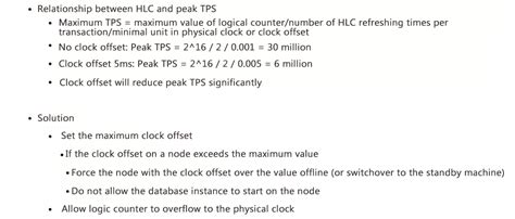 In Depth Analysis On Hlc Based Distributed Transaction Processing