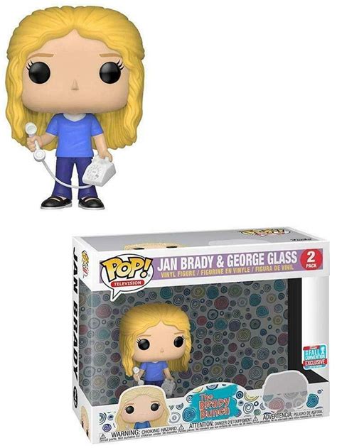 Pop The Brady Bunch Funko Winylowe Figurki Jan Brady And George Glass 2