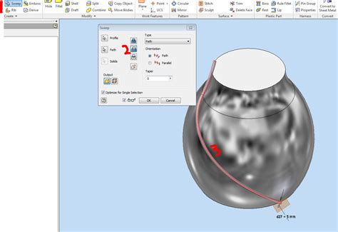 Autodesk Inventor How To Cut Irregular Helical Groove Grabcad Tutorials