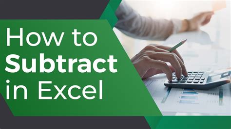 How To Subtract In Microsoft Excel Subtract Cells Column Dates Time YouTube