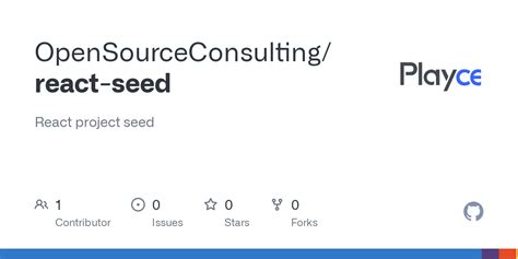 Github Opensourceconsultingreact Seed React Project Seed