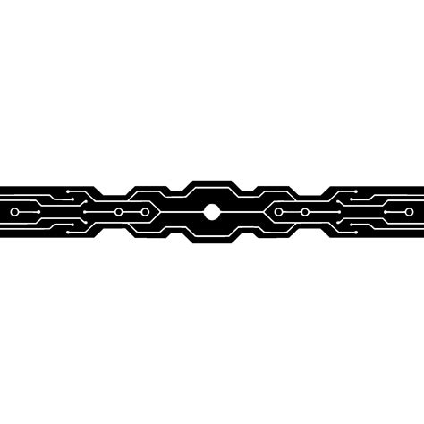 Abstract Circuit Board Element Modern Tech Background Black White 66683848 Vector Art At Vecteezy