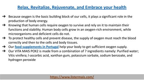 Ppt Relax Revitalize Rejuvenate And Embrace Your Health Powerpoint