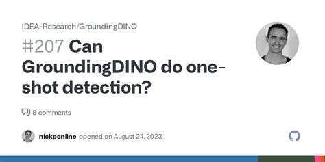 Can Groundingdino Do One Shot Detection · Issue 207 · Idea Research
