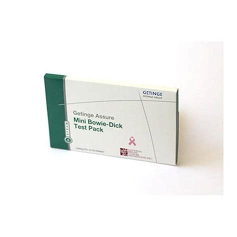 Getingecastle Test Bowie Dick Accufast Test Pack Not Made From Natura