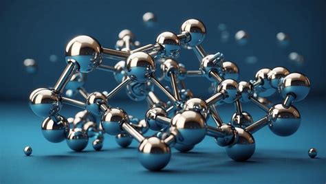 Premium Photo A 3d Rendering Of A Molecular Structure A 3d Rendering
