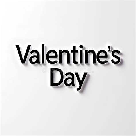 A Visually Appealing Typography Design Stock Illustration Illustration Of Love February