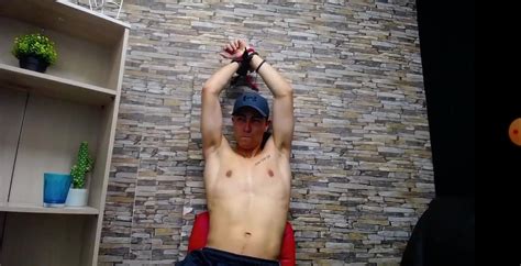 Handsome Muscular Guy Bondage Thisvid Com