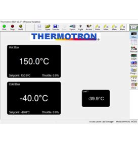Controllers And Software Thermotron