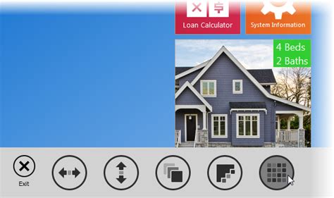 Tile Control Tutorial Step 8 Add Action Bar Items Vcl Devexpress Documentation