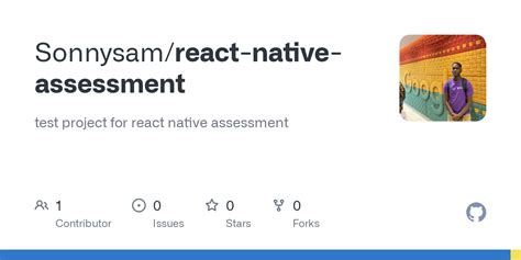 Github Sonnysamreact Native Assessment Test Project For React Native Assessment