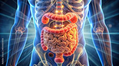 Microscopic Image Revealing The Microscopic Structure Of The Appendix
