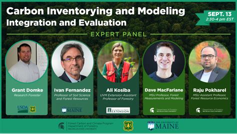 Forest Carbon Data And Modeling Forest Carbon And Climate Program