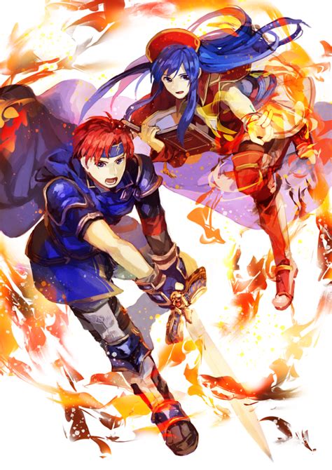 Roy And Lilina Fire Emblem And More Drawn By Ho Kiho Danbooru