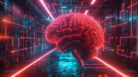 Free Futuristic Brain Visualization Image Download At Stockcake