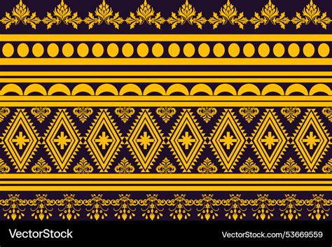 Fabric Abstract Patterns Royalty Free Vector Image