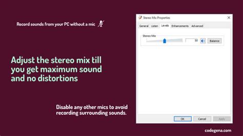 How To Record Sound From Computer Directly Without A Microphone Codegena