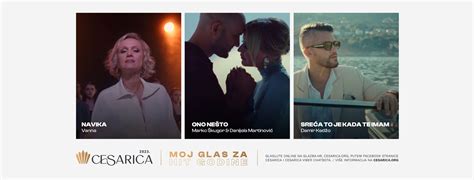 Vanna, Marko Škugor & Danijela Martinović i Damir Kedžo u utrci za Hit studenog! - Cesarica