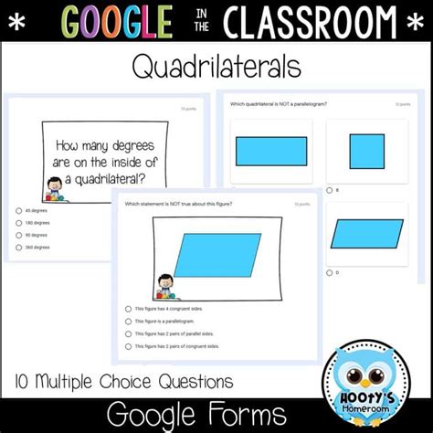 Geometry Assessments Using Google Forms Hooty S Homeroom