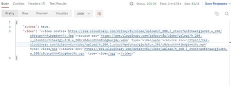 Video Overlay In Nodejs Cloudinary