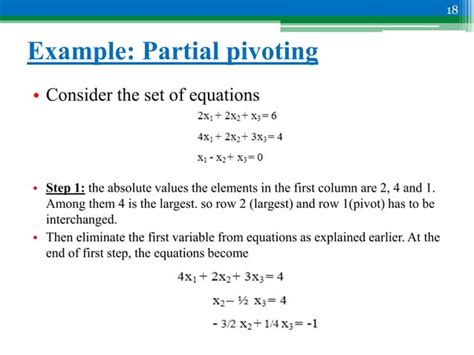 06 gaussian elimination pptx
