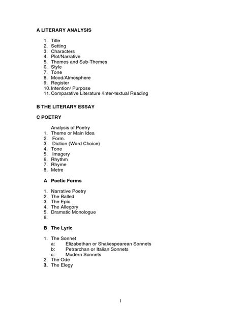 Jc Revision Booklet Paper 3 2020 Compiled By Kk William Mphuthe Jss Pdf Narration Poetry