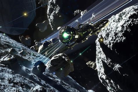 Spacecraft Navigating Asteroids Images Free Download On Freepik