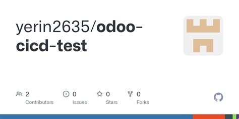 Github Yerin2635odoo Cicd Test