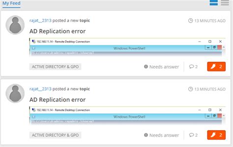 Topics Showing Up Twice In The Feed Spiceworks Support Spiceworks Community
