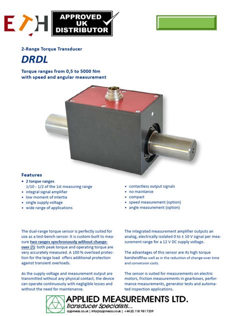 Drdl Pdf Voltage Sensor