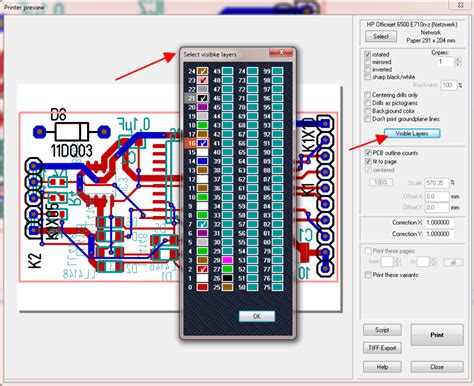 Printing Select Layers TARGET PCB Design Freeware Is A Layout CAD Software Support