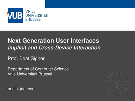 Implicit And Cross Device Interaction Lecture 10 Next Generation