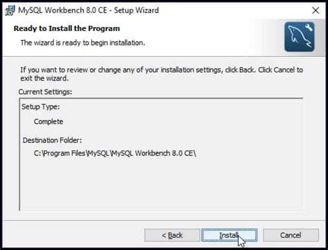 mysql workbench installation a step by step guide